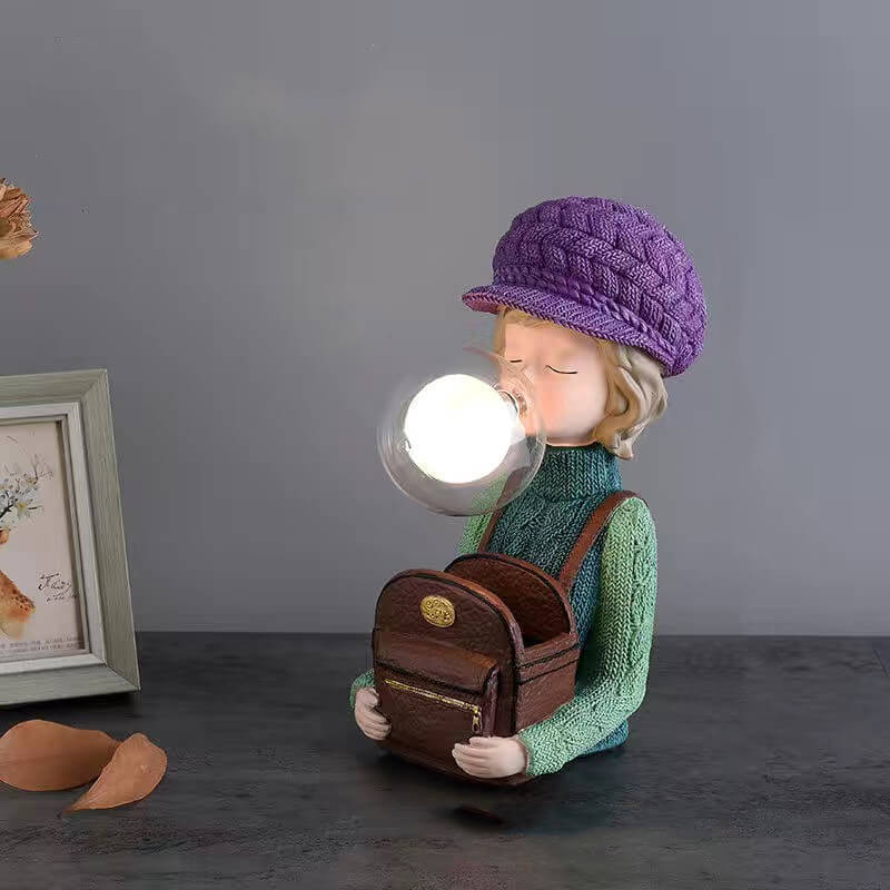 MOREUSHOP | Rabbit Ear Bubble Girl Desk Lamp – Moreushop®