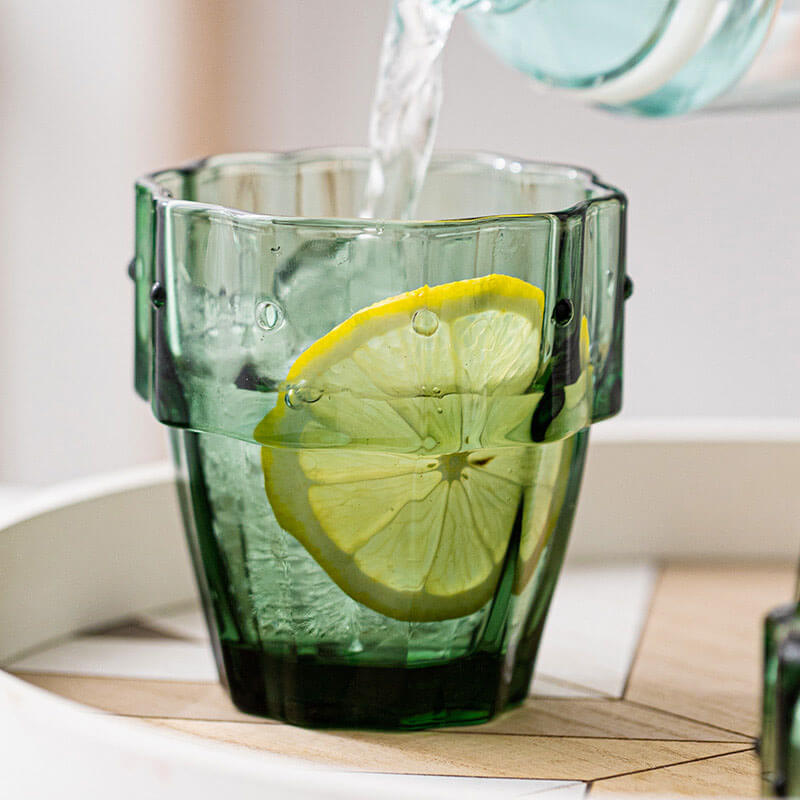 MOREUSHOP | Cactus Glass Water Cup Set – Moreushop®