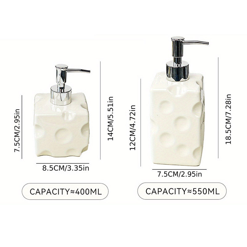 MOREUSHOP | Ceramic Cheese Lotion Bottle – Moreushop®