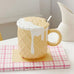 MOREUSHOP | Cream Biscuit Ceramic Mug – Moreushop®