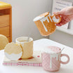 MOREUSHOP | Cream Biscuit Ceramic Mug – Moreushop®