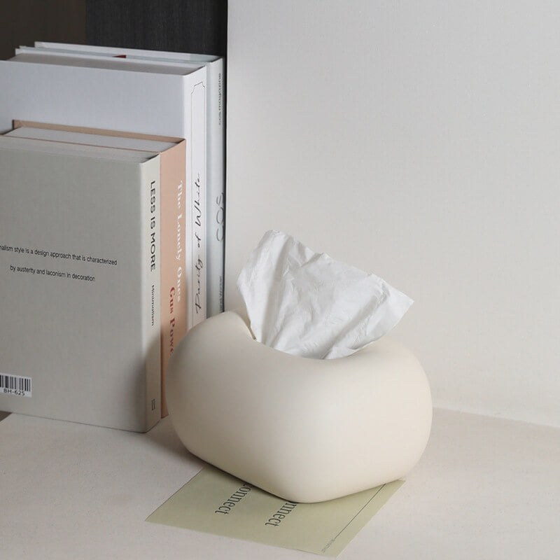 MOREUSHOP | Cream Ceramic Tissue Box – Moreushop®