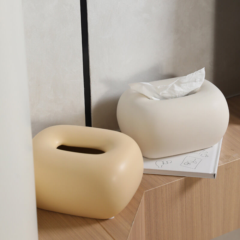 MOREUSHOP | Cream Ceramic Tissue Box – Moreushop®
