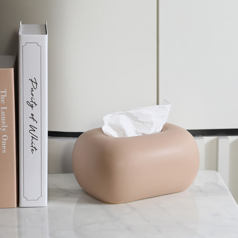 MOREUSHOP | Cream Ceramic Tissue Box – Moreushop®