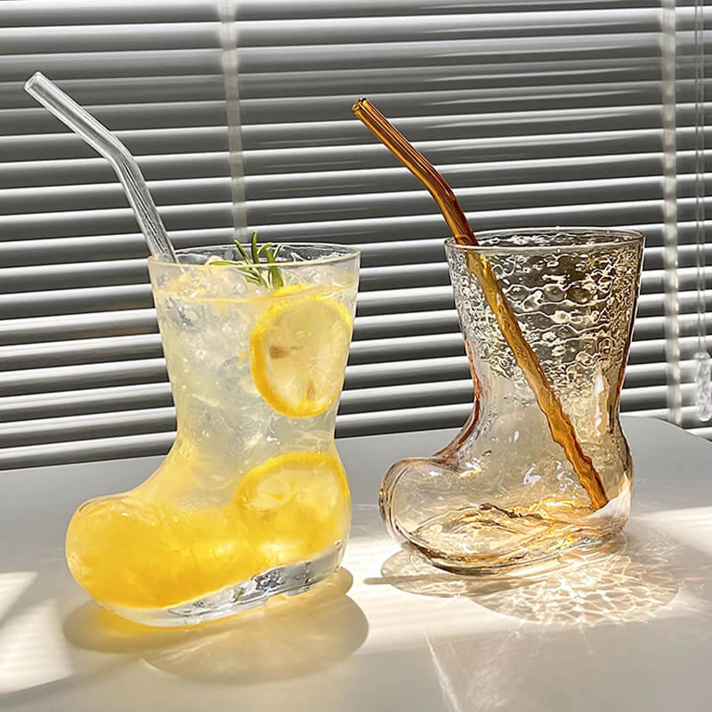 MOREUSHOP | Creative Shoe Shape Glass Cup – Moreushop®