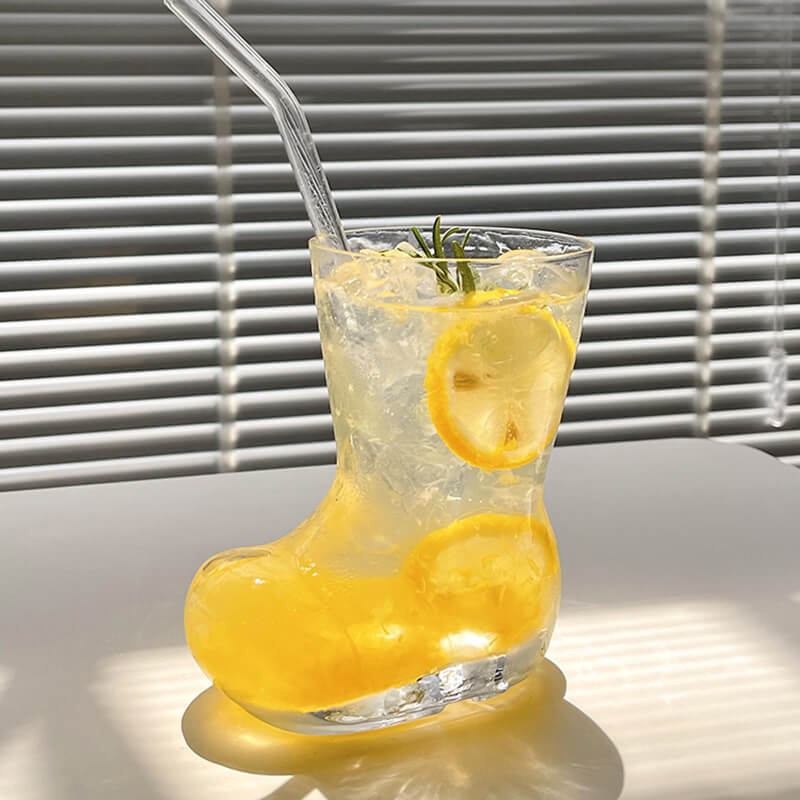 MOREUSHOP | Creative Shoe Shape Glass Cup – Moreushop®