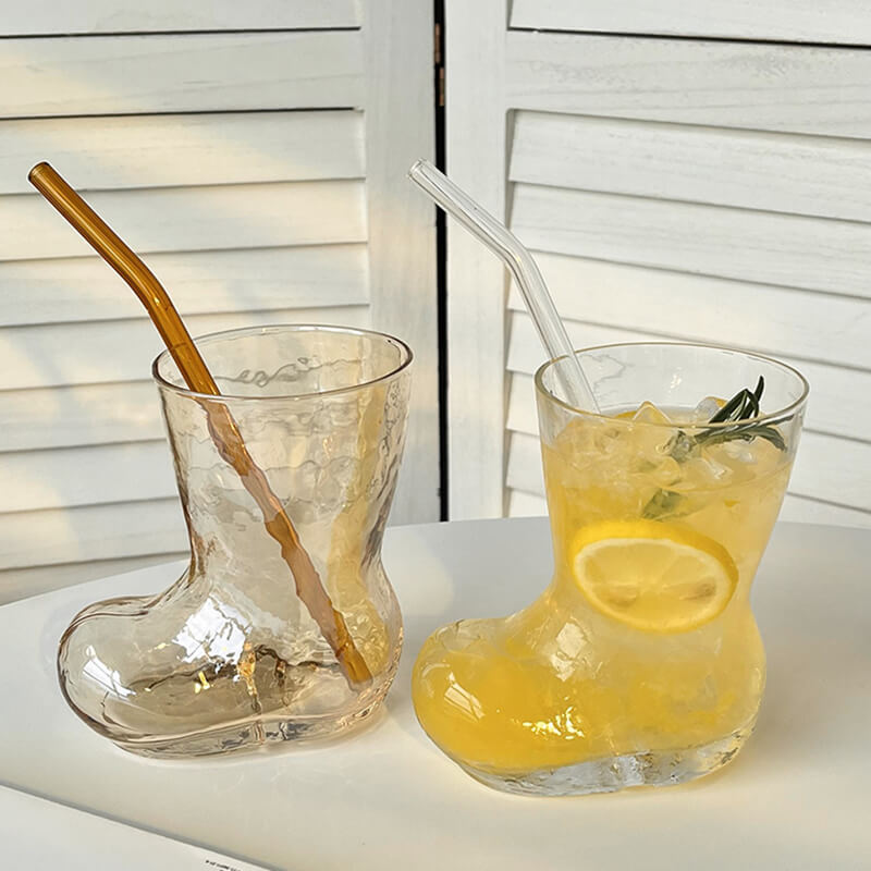 MOREUSHOP | Creative Shoe Shape Glass Cup – Moreushop®