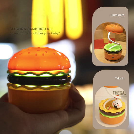 MOREUSHOP | Cute Burger Night Light – Moreushop