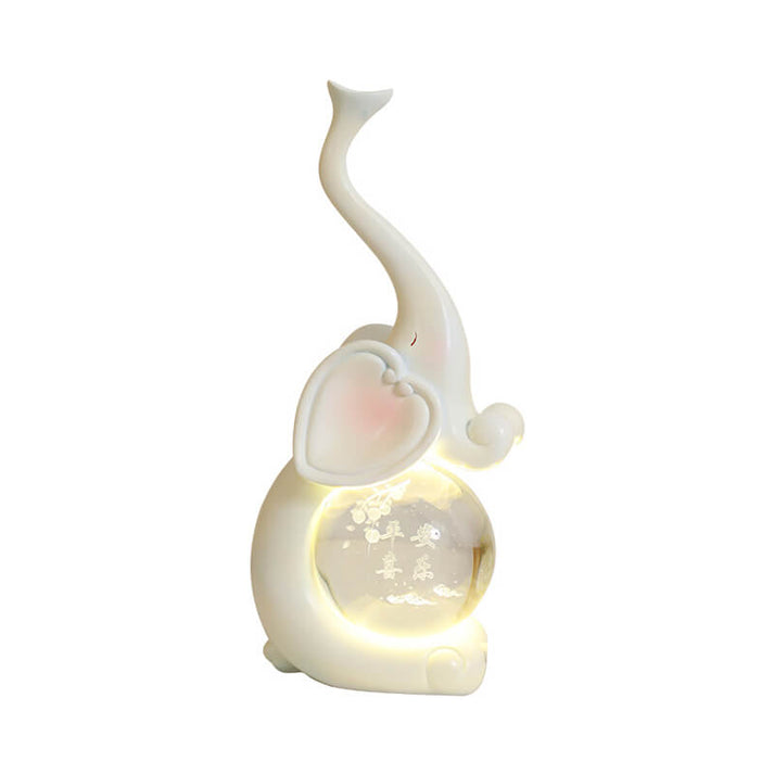 MOREUSHOP | Luminous Crystal Elephant Lamp – Moreushop®
