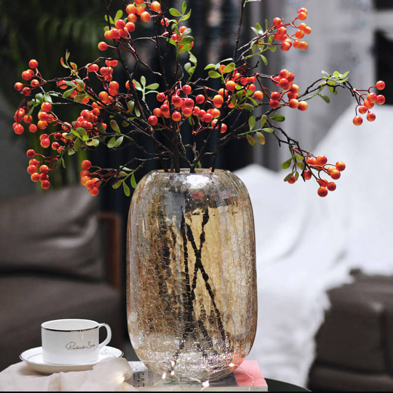 MOREUSHOP | Ice Flower Glass Vase – Moreushop®