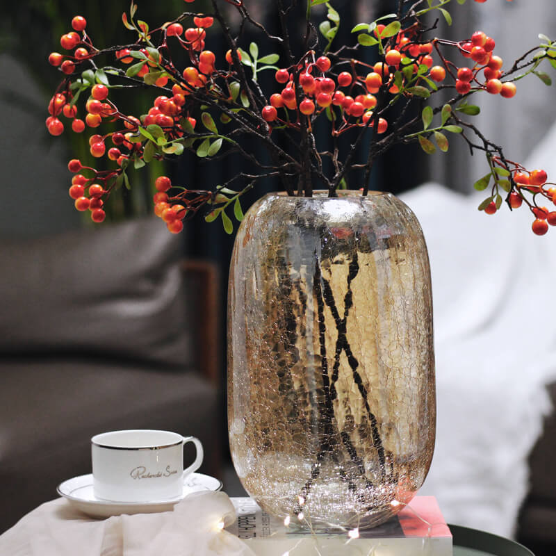 MOREUSHOP | Ice Flower Glass Vase – Moreushop®