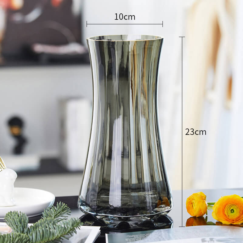 MOREUSHOP | Light Luxury Simple Glass Vase – Moreushop®