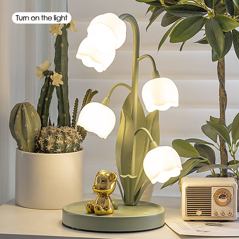 MOREUSHOP | Lily Flower Table Lamp – Moreushop®