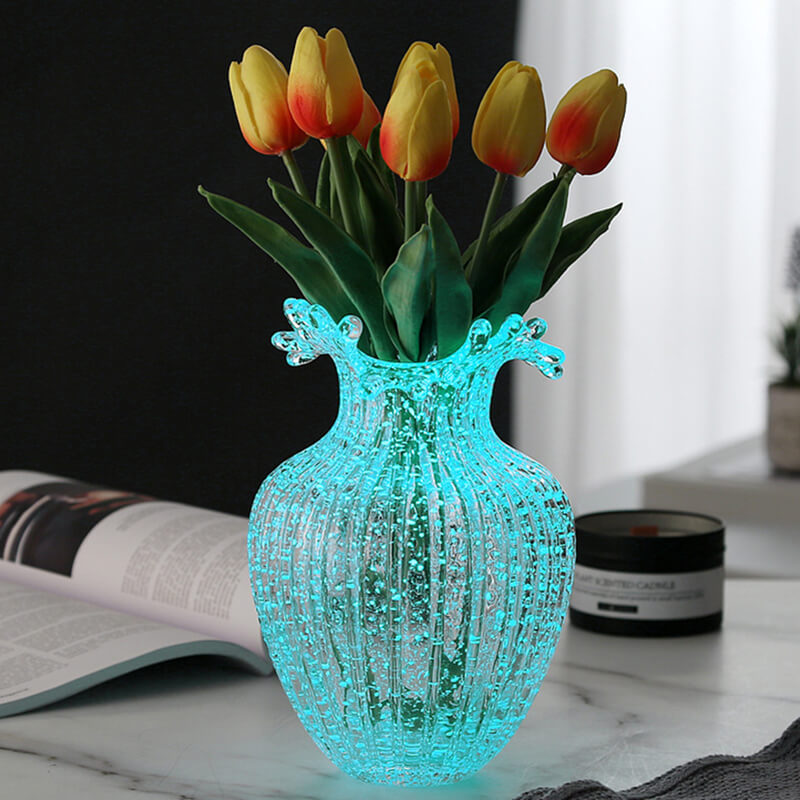 MOREUSHOP | Luminous Glass Vase – Moreushop®