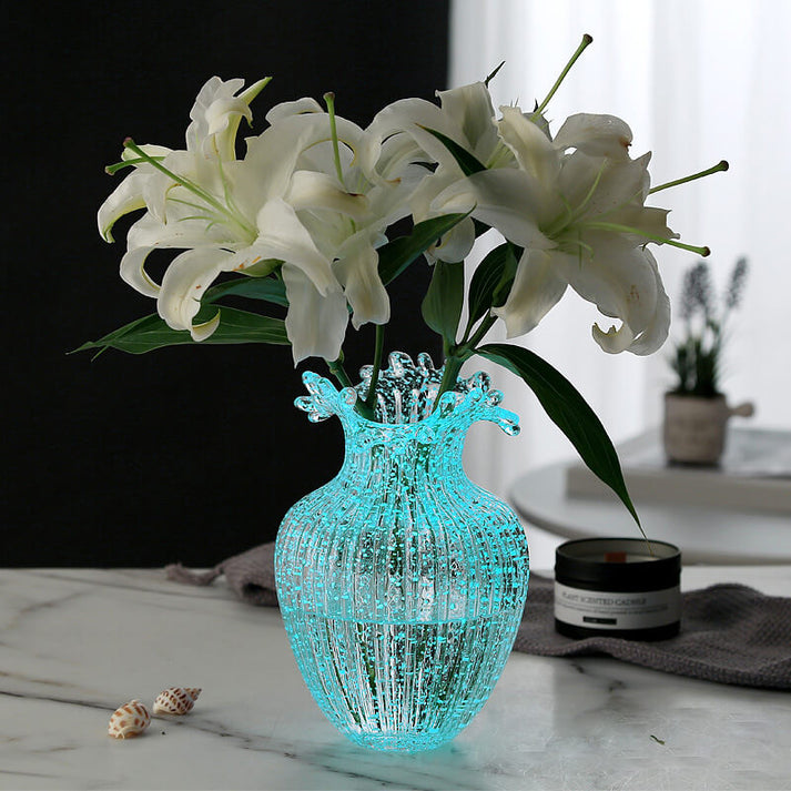 MOREUSHOP | Luminous Glass Vase – Moreushop®