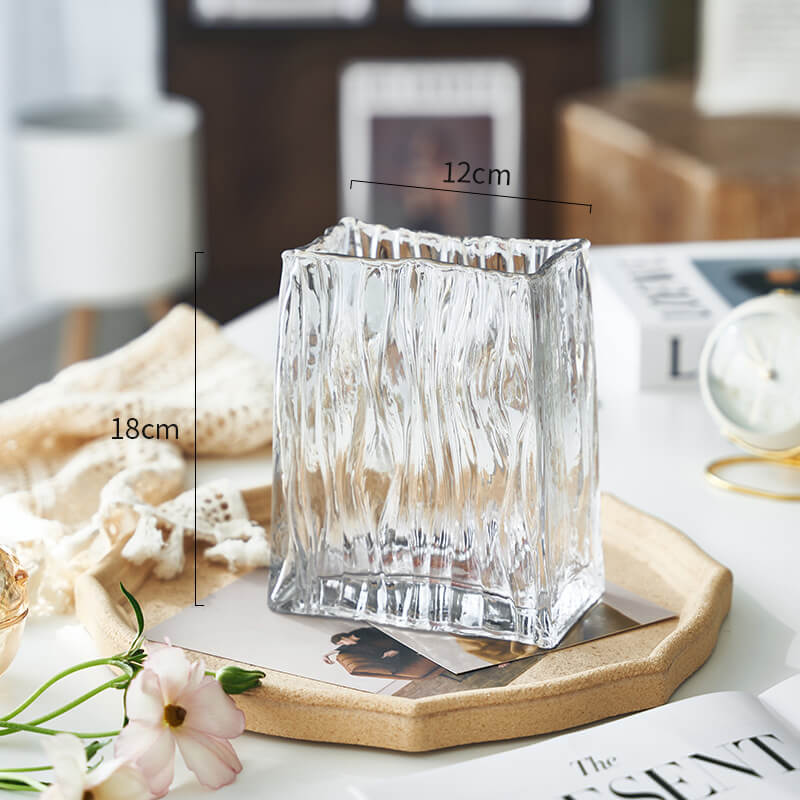 MOREUSHOP | Light Luxury Portable Glass Vase – Moreushop®