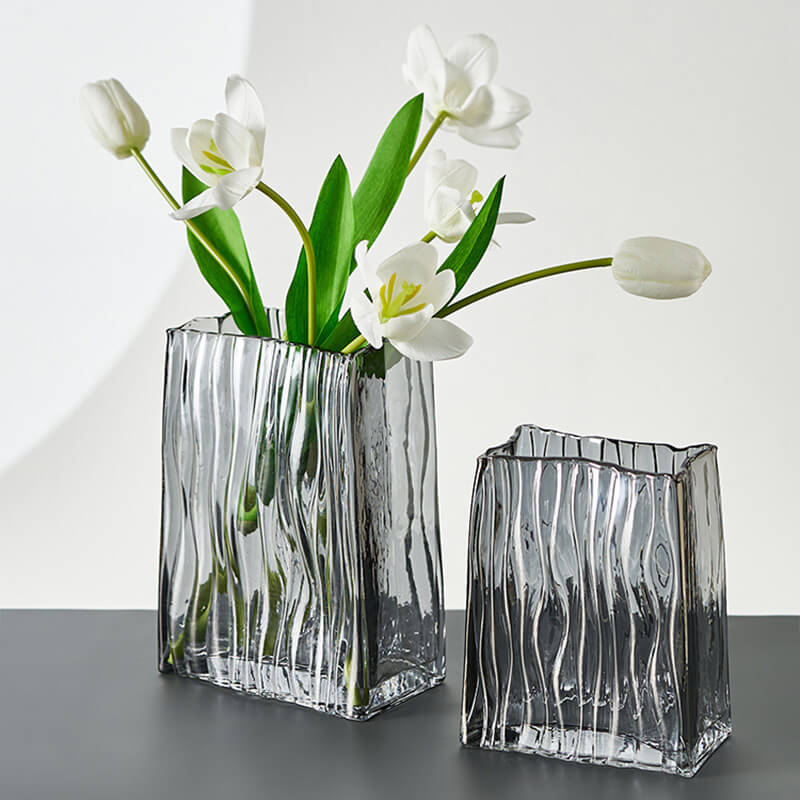 MOREUSHOP | Light Luxury Portable Glass Vase – Moreushop®