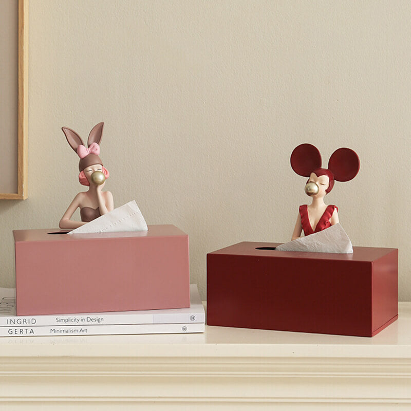 MOREUSHOP | Modern Girls Tissue Storage Box – Moreushop®