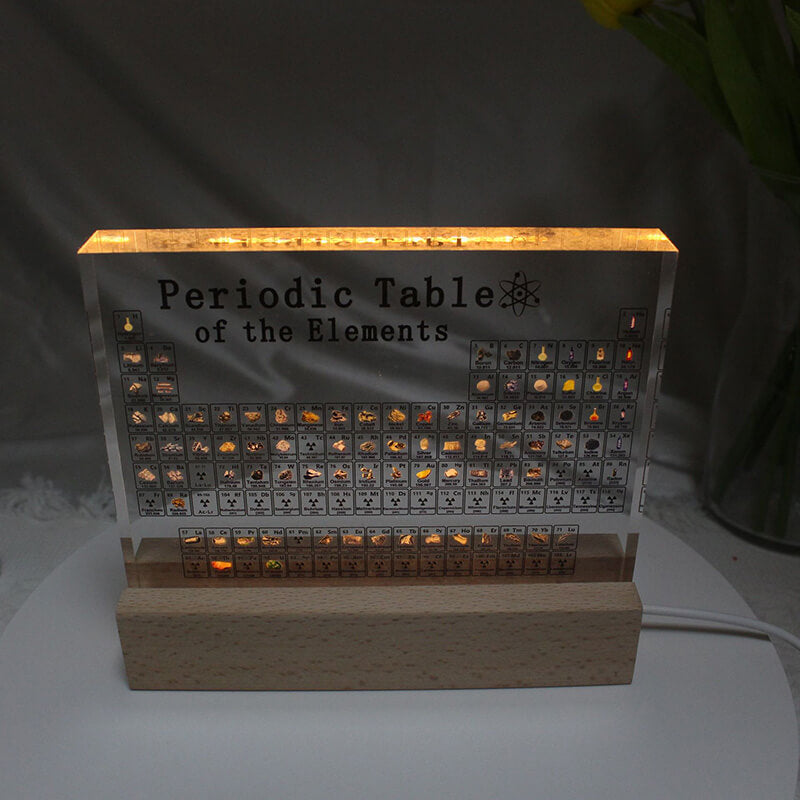 MOREUSHOP | Periodic Table Night Light – Moreushop®