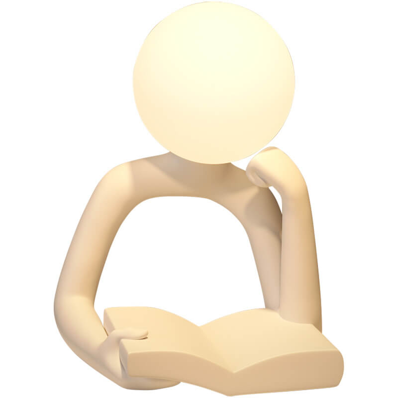 MOREUSHOP | Reader Desk Lamp Ornament – Moreushop®