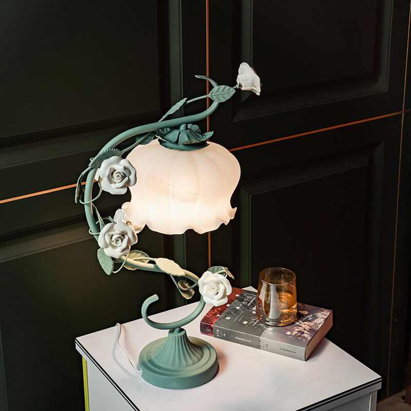 MOREUSHOP | Romantic Flower Table Lamps – Moreushop®