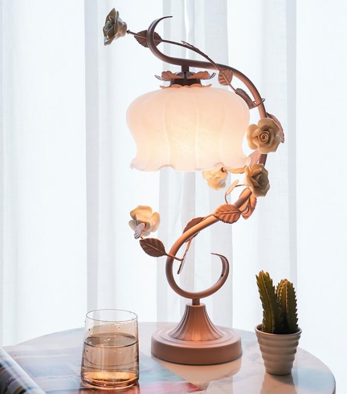 MOREUSHOP | Romantic Flower Table Lamps – Moreushop®