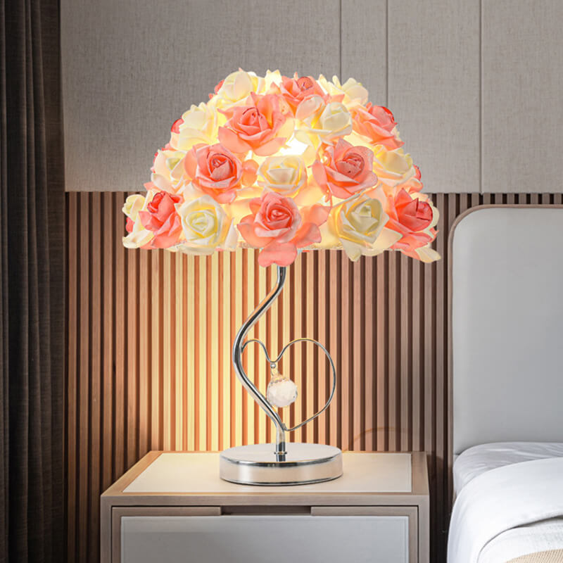 MOREUSHOP | Rose Crystal Desk Lamp – Moreushop®