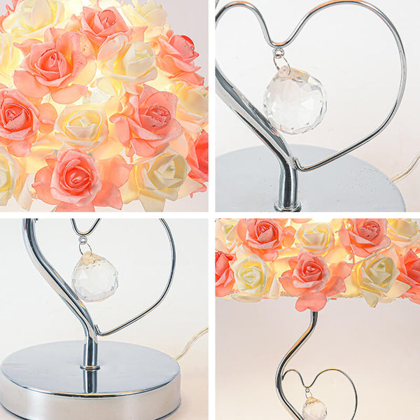MOREUSHOP | Rose Crystal Desk Lamp – Moreushop®