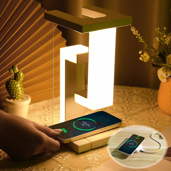 MOREUSHOP | Suspended Wireless Charging Table Lamp – Moreushop®