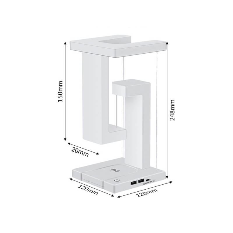 MOREUSHOP | Suspended Wireless Charging Table Lamp – Moreushop®