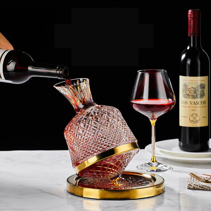 MOREUSHOP | Tumbler Rotating Wine Decanter – Moreushop®