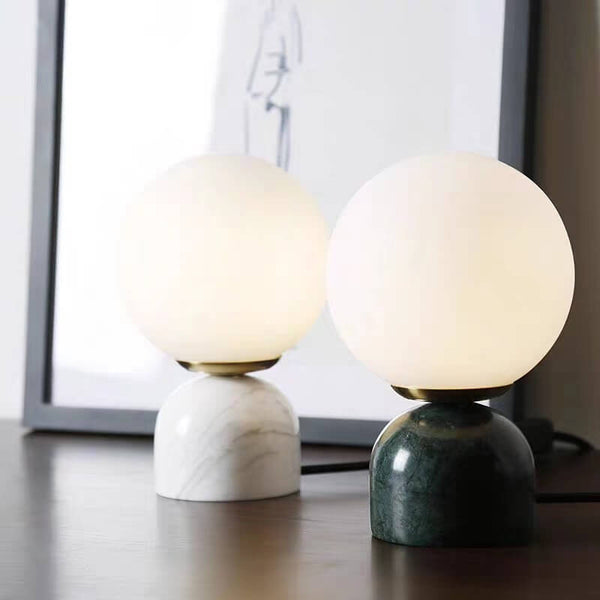 MOREUSHOP | Marble Ball Table Lamp – Moreushop®