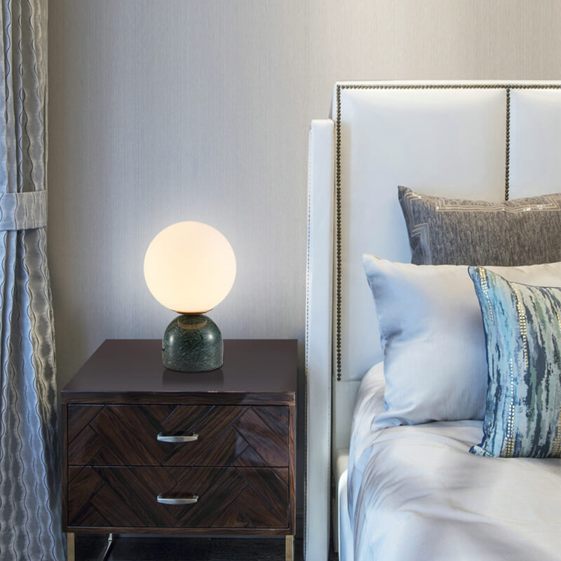 MOREUSHOP | Marble Ball Table Lamp – Moreushop®