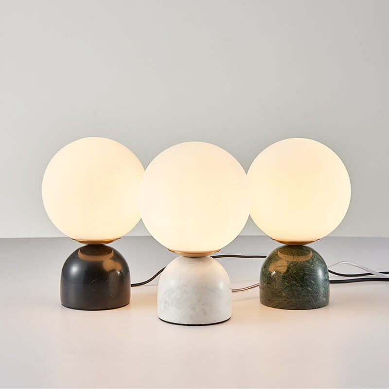 MOREUSHOP | Marble Ball Table Lamp – Moreushop®