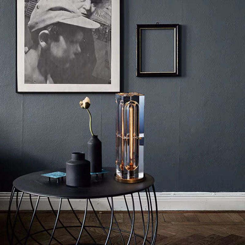 MOREUSHOP | Square Crystal Table Lamp – Moreushop®