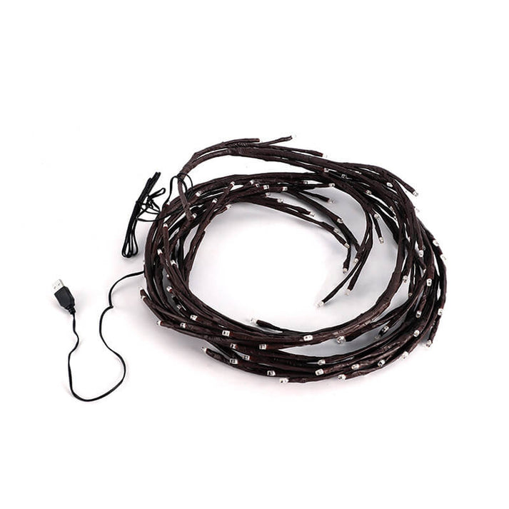 MOREUSHOP | Branch Rattan String Lights – Moreushop®