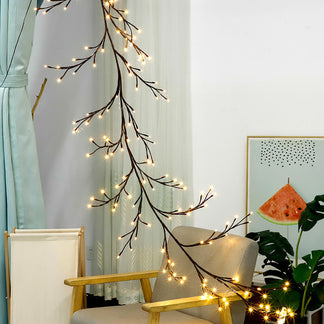 MOREUSHOP | Branch Rattan String Lights – Moreushop
