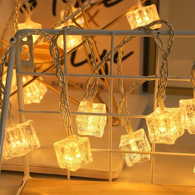 MOREUSHOP | LED Ice Cube String Lights – Moreushop®