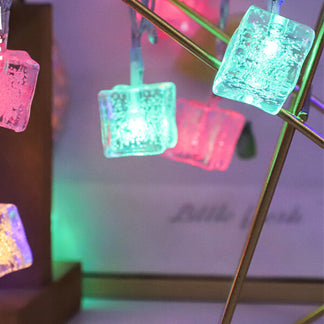 MOREUSHOP | LED Ice Cube String Lights – Moreushop®