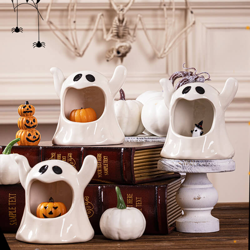 MOREUSHOP | Halloween Ghost Candlestick Decoration – Moreushop®