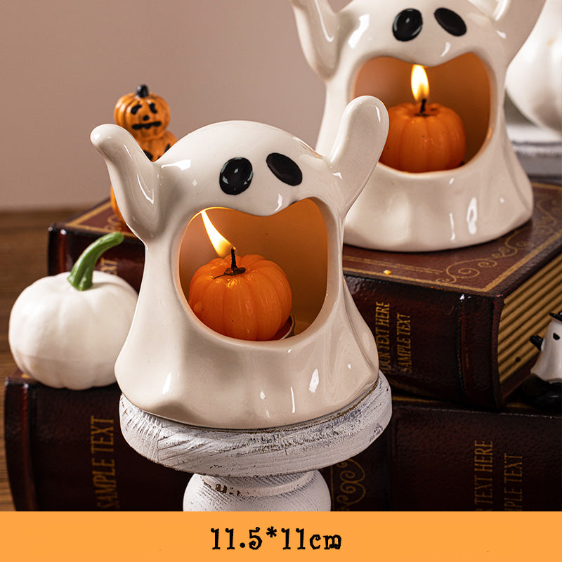MOREUSHOP | Halloween Ghost Candlestick Decoration – Moreushop®