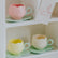 MOREUSHOP | Spring Tulip Ceramic Cup and Saucer – Moreushop
