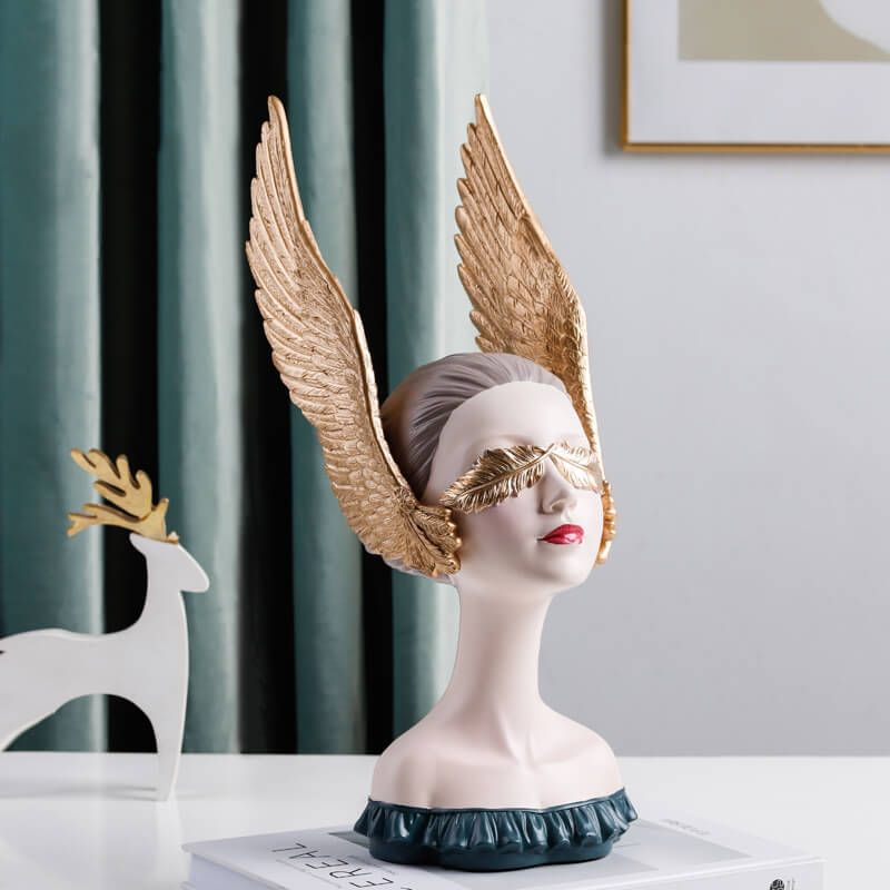 MOREUSHOP | Wing Girl Resin Decoration – Moreushop®