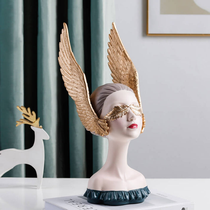 MOREUSHOP | Wing Girl Resin Decoration – Moreushop