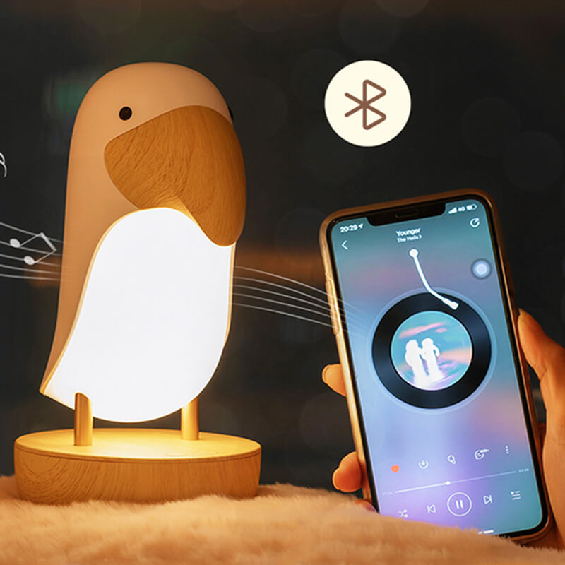 MOREUSHOP | Woodpecker Bluetooth Night Light – Moreushop®